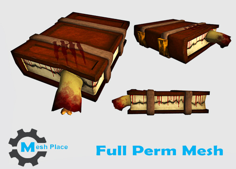 Second Life Marketplace - Mesh Place - Reader Beware Scary Book - Full ...
