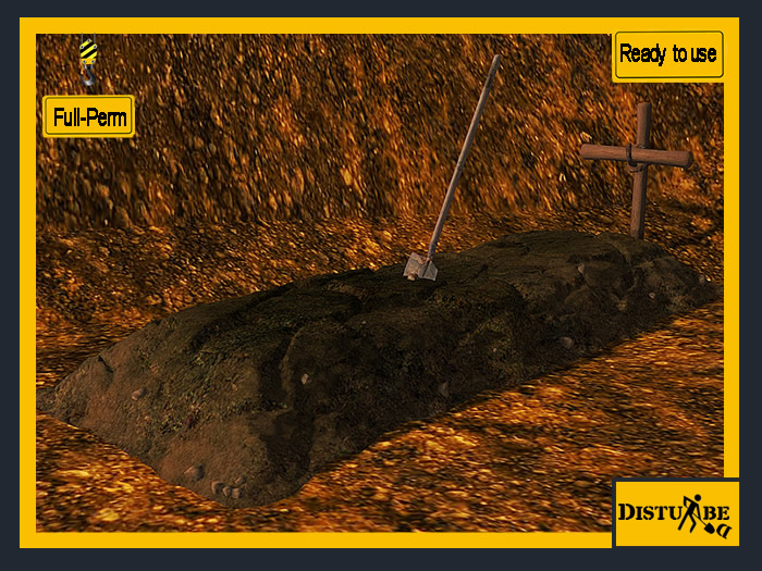 Second Life Marketplace - ::DisturbeD:: Grave - FULL PERM MESH