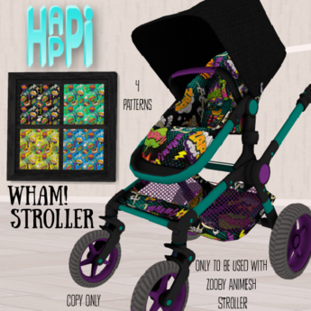Second Life Marketplace - HB Wham! Stroller HUD