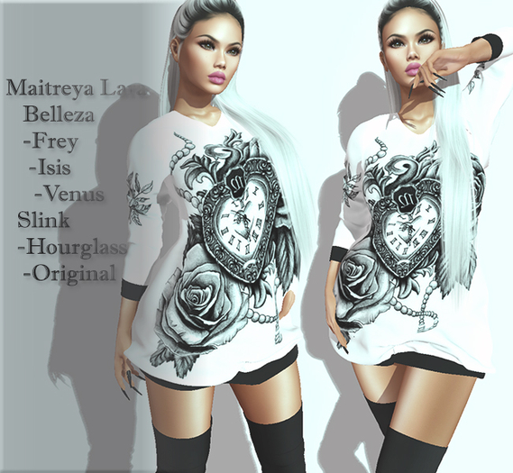 Second Life Marketplace - 0059 {AVRORA} SET ROSE