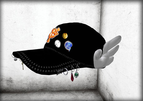 Second Life Marketplace - [kuroshojo] YOUNG GUY WING CAP