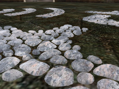 Second Life Marketplace - 7 pc. Pastel Rock Path Kit -BOX
