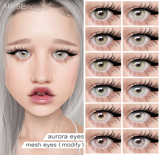 Second Life Marketplace - .ARISE. Aurora Eyes