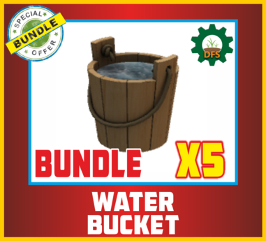 Second Life Marketplace - BUNDLE WATER BUCKET x5 (texture)
