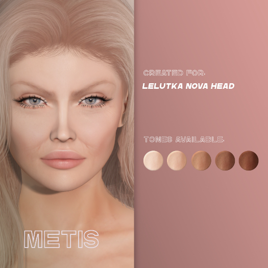 Second Life Marketplace - poema - Metis Skin - T.1 (wear to unpack)