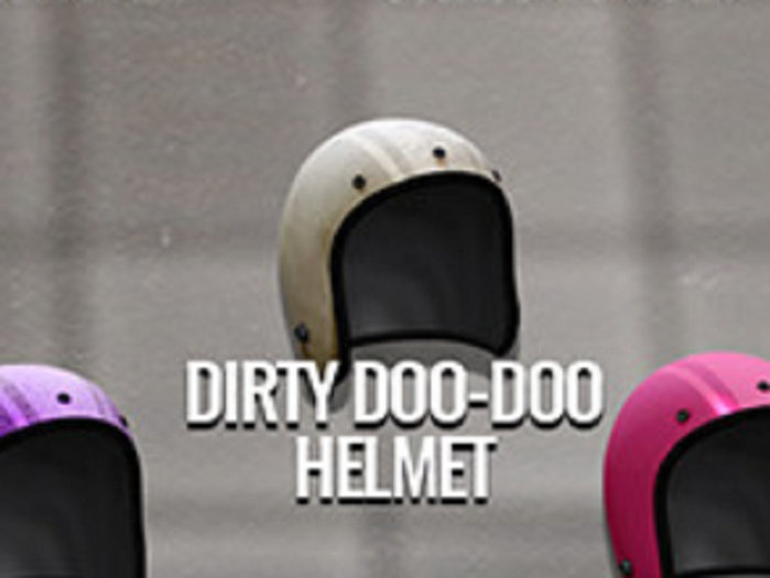 Second Life Marketplace - MadPea Pooper Troopers - Dirty Doo-Doo Helmet