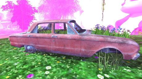Second Life Marketplace - Horus Creations Car Flowers
