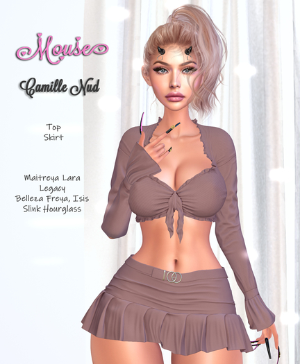 Second Life Marketplace Mouse Camille Nud