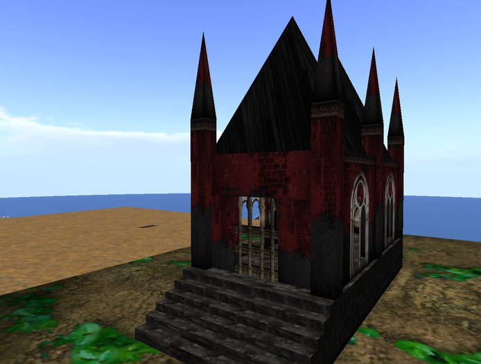 Second Life Marketplace - small gothic church