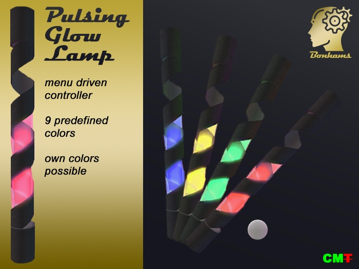 Second Life Marketplace - Pulsing Spiral Glowlamp
