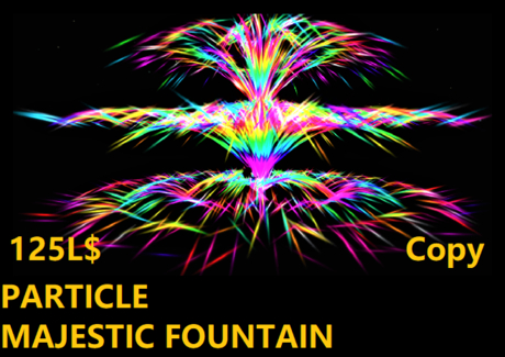 Second Life Marketplace - PARTICLE MAJESTIC FOUNTAIN