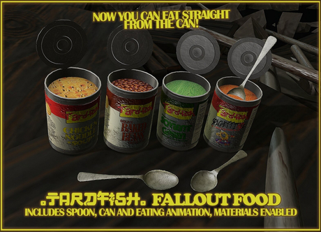 Second Life Marketplace - .Tardfish. Fallout Food - Baked Beans