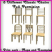 Second Life Marketplace - [FP] 6 FULL PERMS Chairs 1 Prim each Example ...