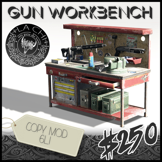 Second Life Marketplace - /// CHI /// - Gun workbench