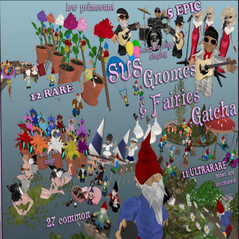 Second Life Marketplace - SUS Gnomes & Fairies Gatcha Ice Princess ...