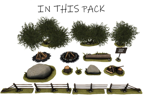 Second Life Marketplace - [H] Campfire (Pack 1)