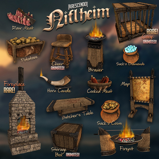 Second Life Marketplace - [Kres] Niflheim - Storage Box