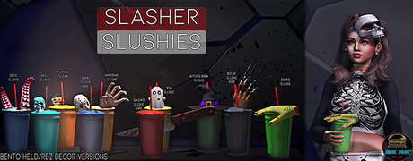 Second Life Marketplace - Junk Food Slasher Slushies - Zombie Slushie