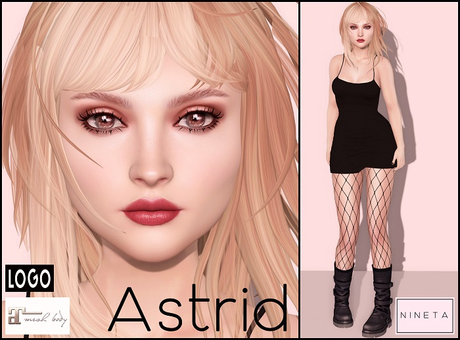 Second Life Marketplace - NINETA - Astrid Shape for LOGO Chelsea