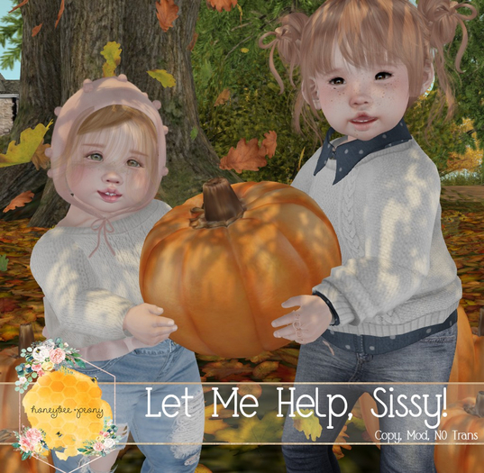Second Life Marketplace - {honeybee+peony} - pumpkin patch - let me ...