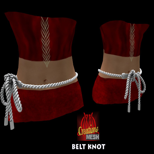 Second Life Marketplace - BELT KNOT FULL PERM MESH
