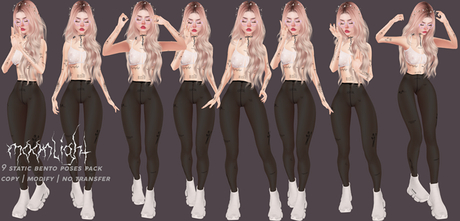 Second Life Marketplace - REFLEXIA \\ MOONLIGHT POSES \\ FATPACK