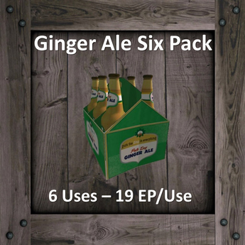 Second Life Marketplace - DFS Soda - Ginger Ale Six Pack (Texture)
