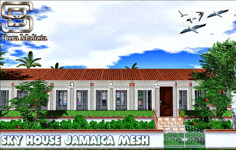 Second Life Marketplace - [PMF] Sky House Jamaica Mesh