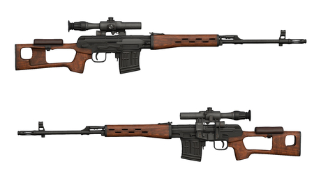Second Life Marketplace - Scripted SVD Designated Marksman Rifle/Sniper ...