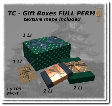 Second Life Marketplace - Gift Boxes FULL PERM