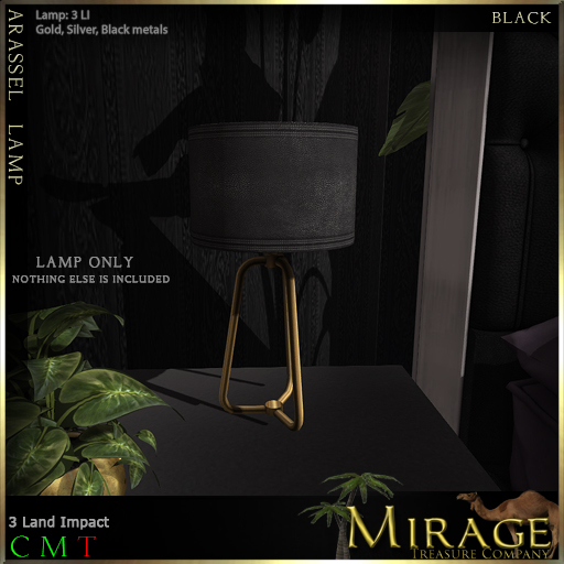 Second Life Marketplace - =Mirage= Arassel Lamp (Add Me)