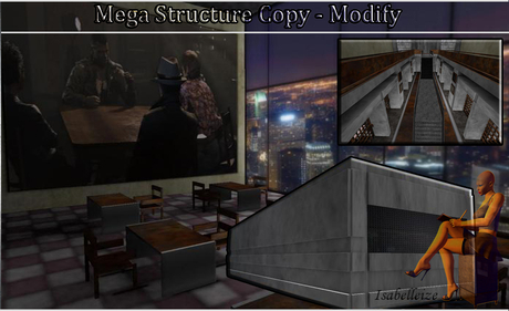 Second Life Marketplace - Skybox Prison Mega Structure 180 impact Copy ...