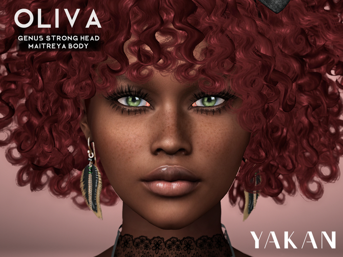 Second Life Marketplace - YAKAN:: OLIVA Shape [for: Lara Maitreya ...