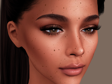 Second Life Marketplace - Realistic Freckles Pack (3 layers) Bakes on ...