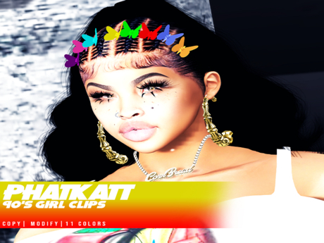 Second Life Marketplace - PHATKATT:: 90'S GIRL CLIPS