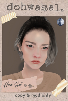 Second Life Marketplace - dohwasal. [Hae Sol Shape] for Genus ...