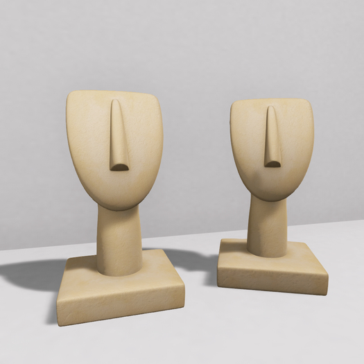 Second Life Marketplace Kiyori Cycladic Idol Ivory