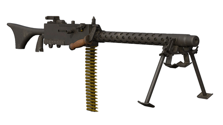 Second Life Marketplace - Scripted M1919 Browning Machine Gun 30 ...
