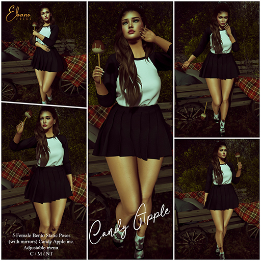 Second Life Marketplace - Ebano Poses Candy Apple