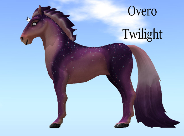 Second Life Marketplace - Amaretto Breedable Bundle Overo Twilight 1