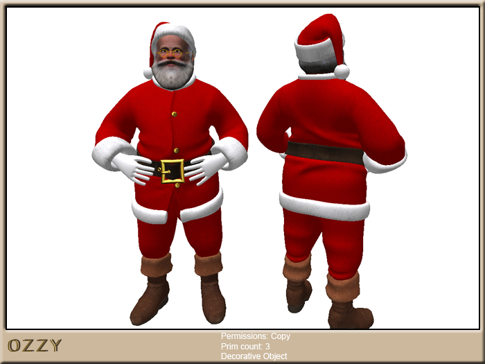 Second Life Marketplace - *$OZZY$* Santa Claus