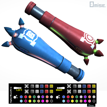 Second Life Marketplace - [Omise.] Cyber Blunt Arm (fitted mesh)