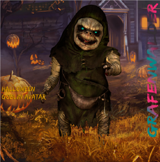 Second Life Marketplace - GW - Halloween Goblin Avatar