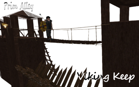 Second Life Marketplace - Prim Alley Viking Keep