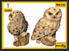 Second Life Marketplace - ::DisturbeD:: Snowy Owl Figurine - FULL PERM MESH