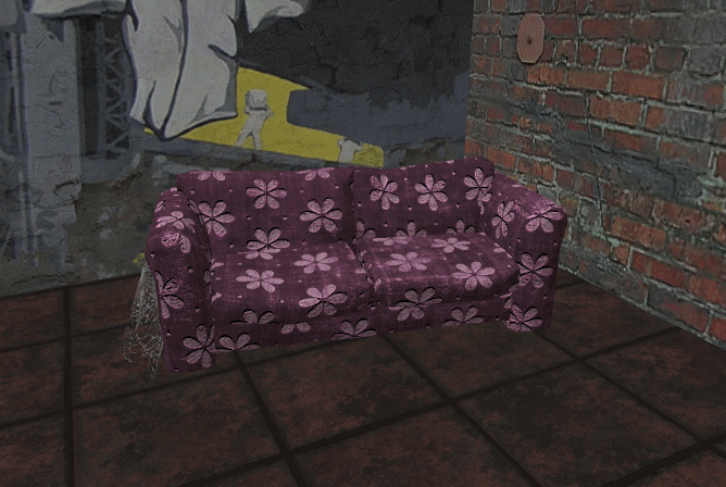 Second Life Marketplace - The Dubious Old Couch