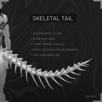 Second Life Marketplace - [Solaris] - Bento Skeletal Tail