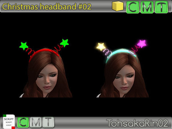 Second Life Marketplace - Christmas headband #02