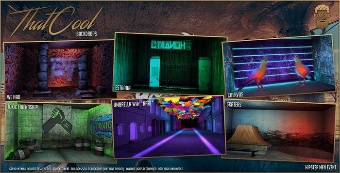 Second Life Marketplace - [Box] We Had - That Cool Backdrops - The ...