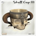 Second Life Marketplace - [V/W] Skull Cup III - Metal drinking cup with ...